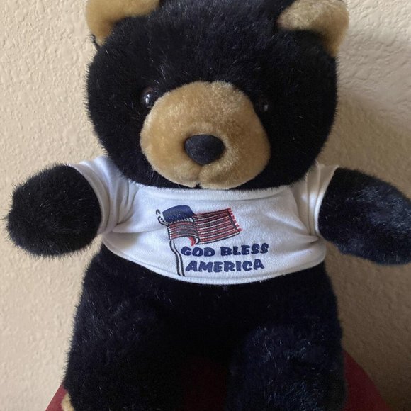 Toys | Its All Greek To Me Ford Racing Black Teddy Bear Plush Toy ...